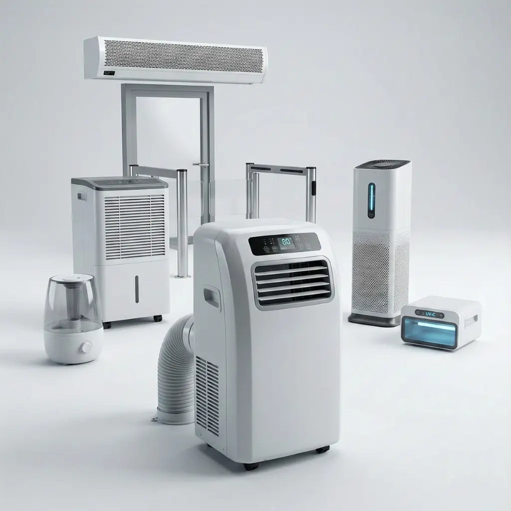 Facility Climate Control: Air Purifiers, Coolers, Dehumidifiers & HVAC