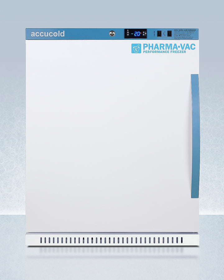 Accucold AFZ5PVBIADALHD Pharma Vaccine Freezer- 4 Cu Ft