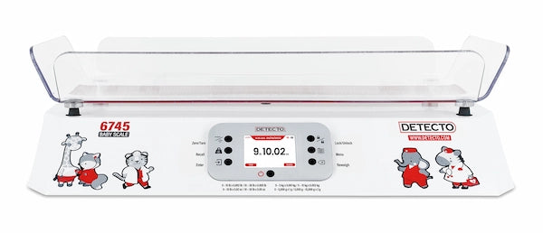 Detecto 6745 Baby Scale – Digital, 30 lb / 15 kg Capacity, 1 g Divisio