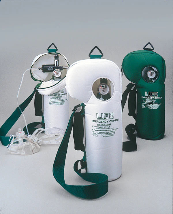 Life Corporation LIFE-2-612 Soft Pac Dual Flow Oxygen Tank 6/12 LPM