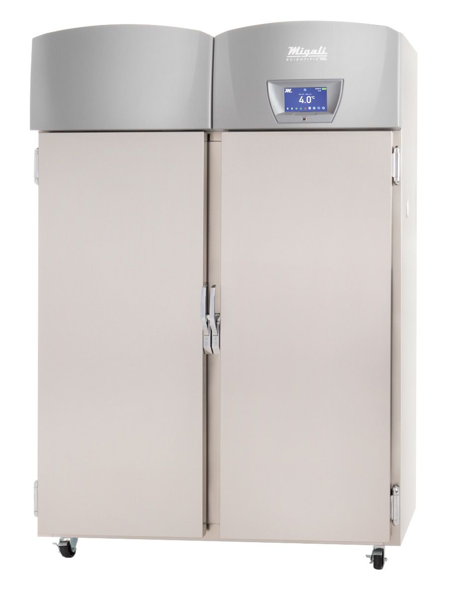 Migali EVOX-2R-LB-RC Solid Door Medical Refrigerator, 44.9 Cu. Ft.