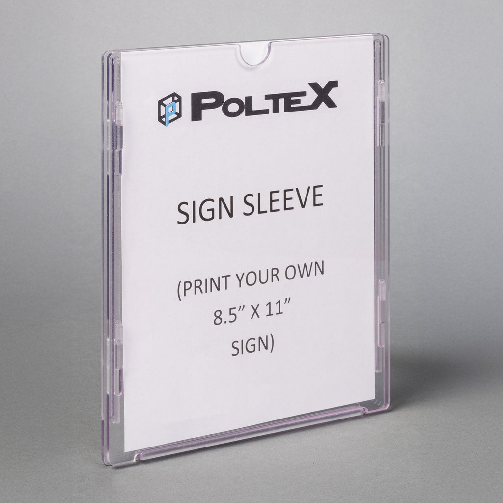 Poltex CLEANSIG-M Clean Room Sign Sleeve