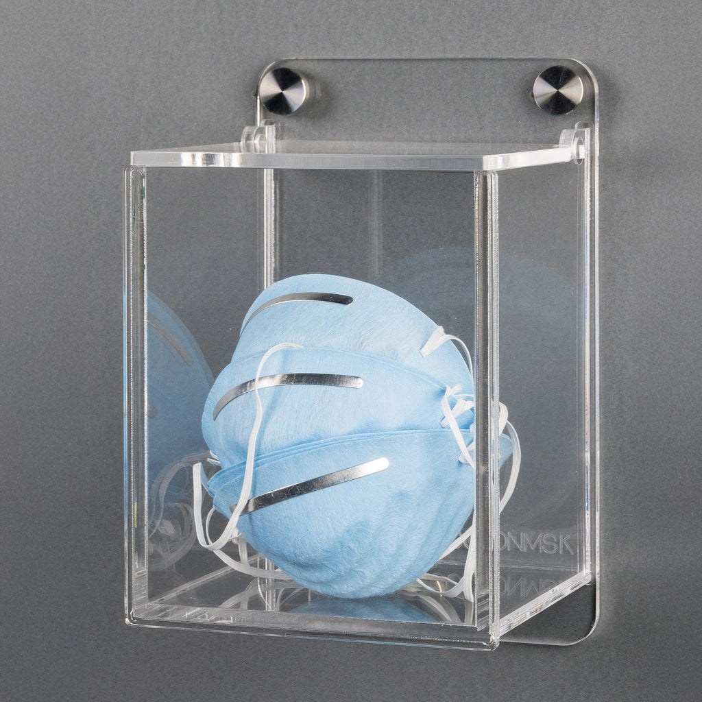 Poltex DECOCONMSK-W Deco Cone Mask Holder with Lid