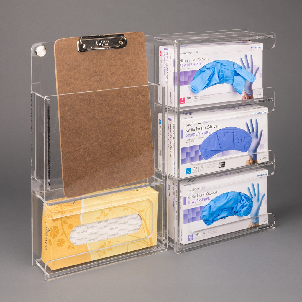 Poltex DECOGLVTISCLP Deco Glove Tissue Clipboard Holder
