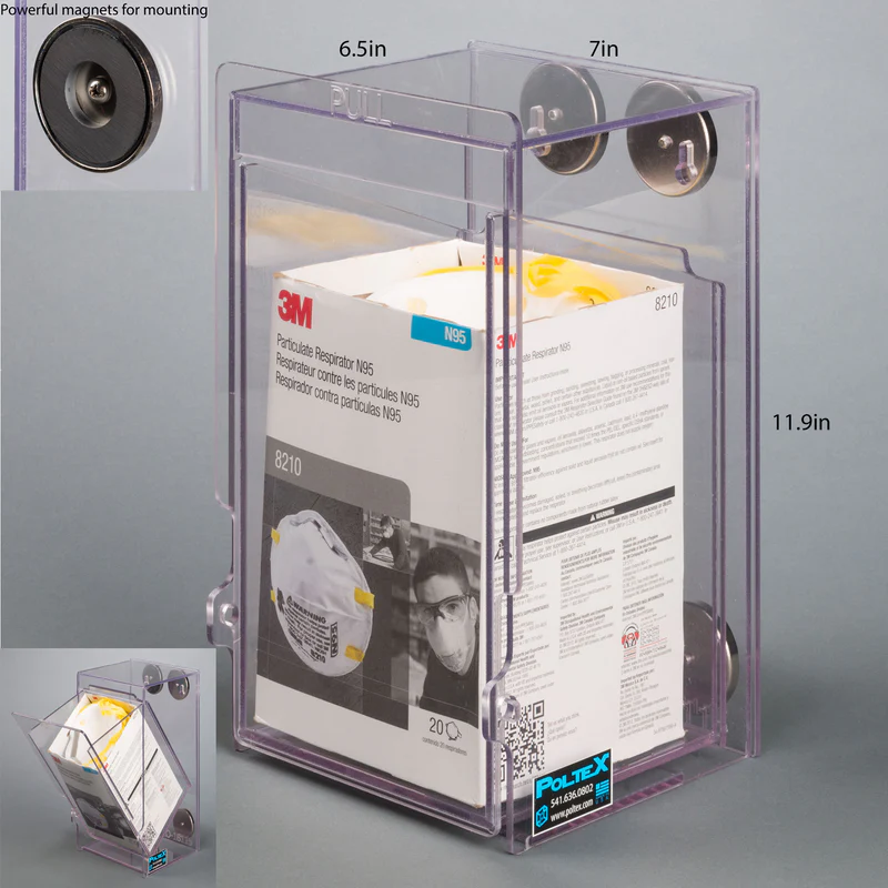 Poltex DUSTMSK-M Dust Proof N95 Mask Dispenser