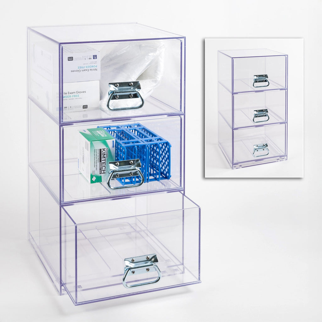 Poltex DWRTOW3 3 Drawer Tower