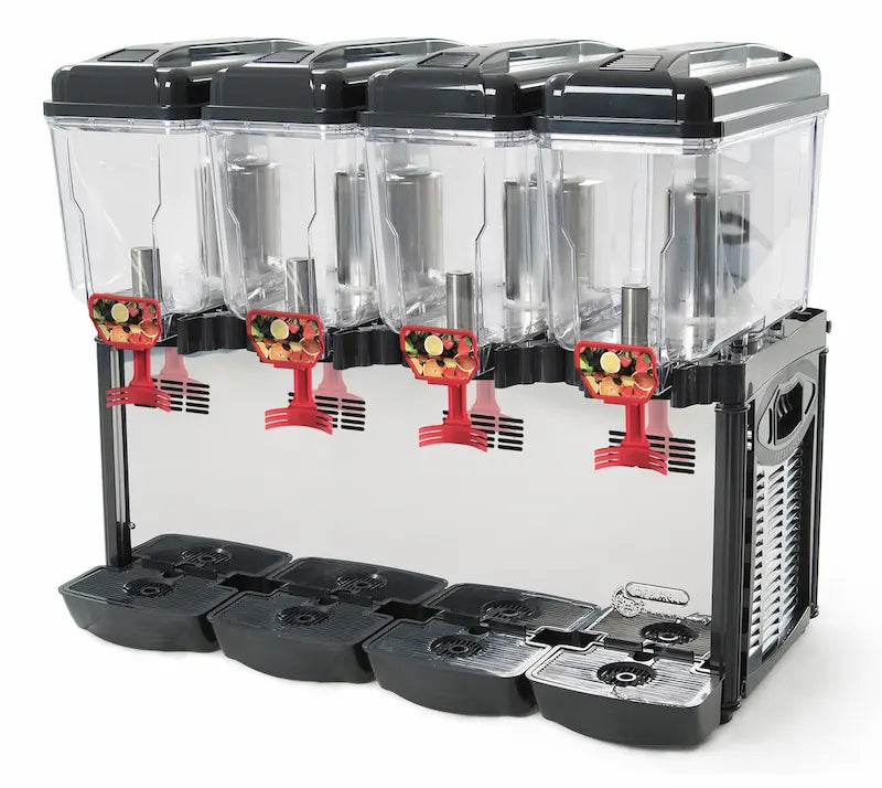 Eurodib CD4J Quad Tank Commercial Juice Dispenser 40L