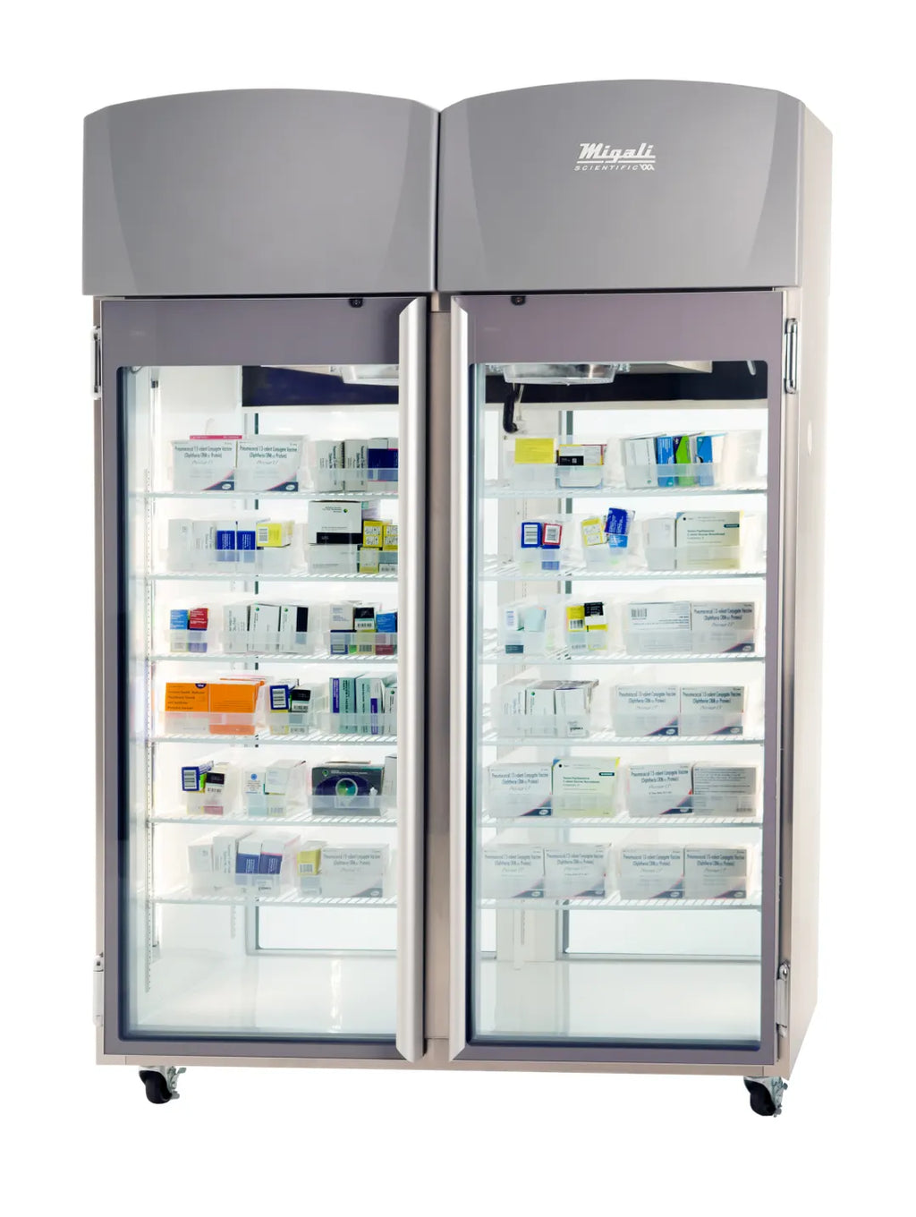 Migali EVOX-2PT-LB Pass-Thru Medical Refrigerator, 48.1 Cu. Ft.