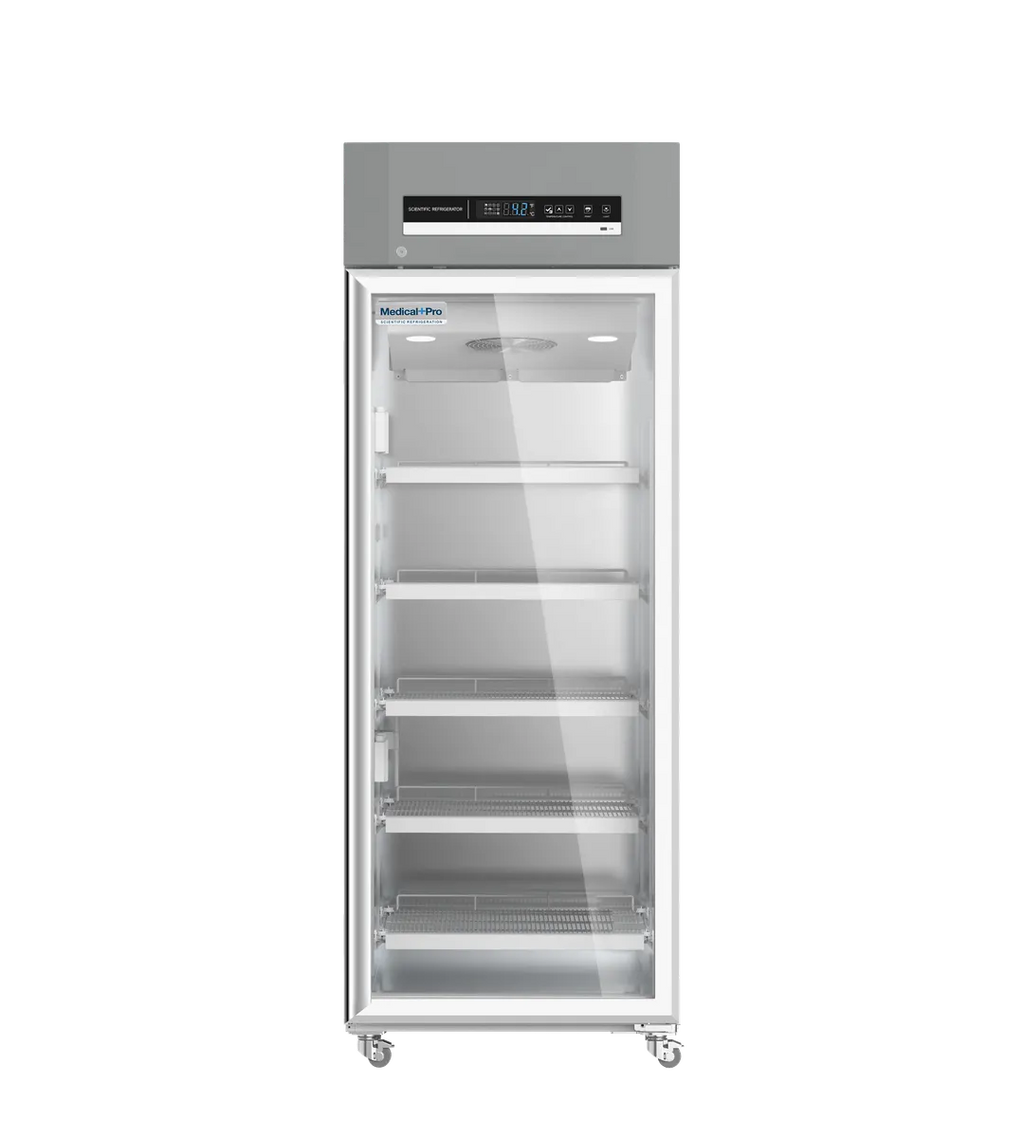 Migali MP-23RG-HC Glass Door Medical Refrigerator-23 Cu Ft, 2/8℃